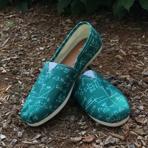 Math Formula Math Teacher Casual Flat Loafers Style Women Shoes ...
