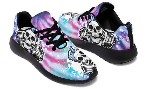 Snail Dye Splat Skull Sneakers Shoes For Men Women - 90sfootwear ...