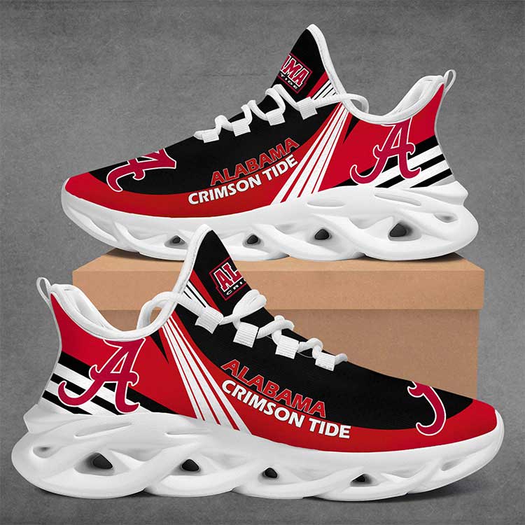 Alabama Crimson Tide Football Team Clunky Sneakers - 90sfootwear ...