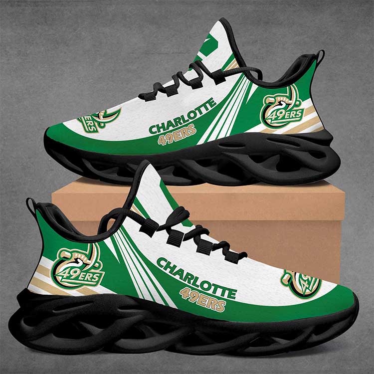 Charlotte 49ers Football Team Clunky Sneakers - 90sfootwear - Custom ...